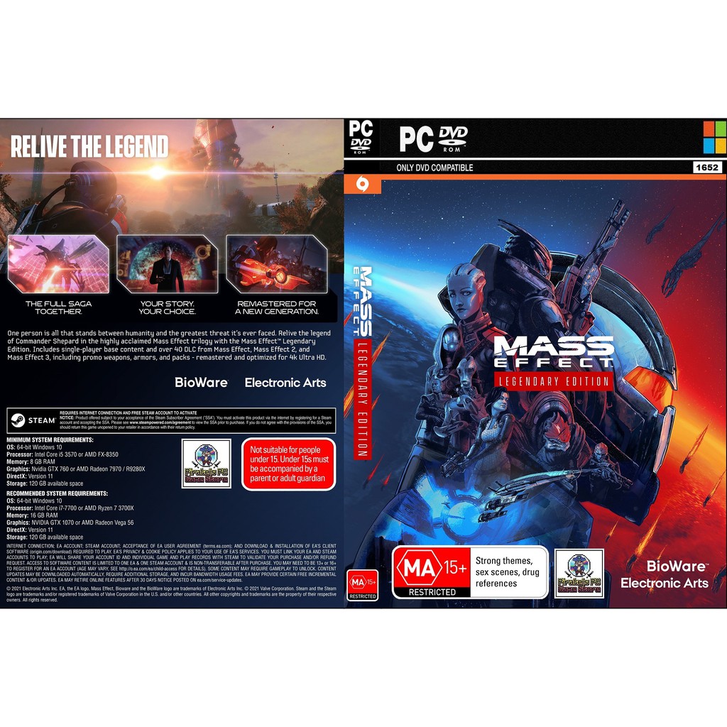 (PC) Mass Effect Legendary Edition | Shopee Malaysia