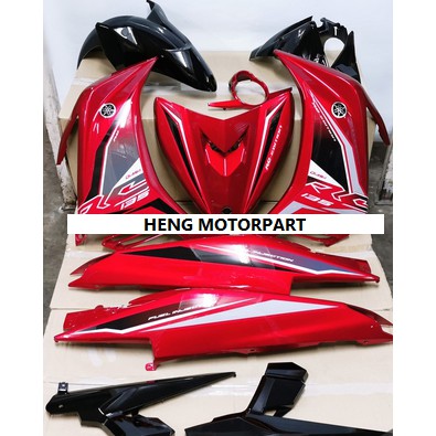 LC135 V2 EXCITER RC 2019 (MATT RED) HLD COVER SET(STICKER TANAM ...