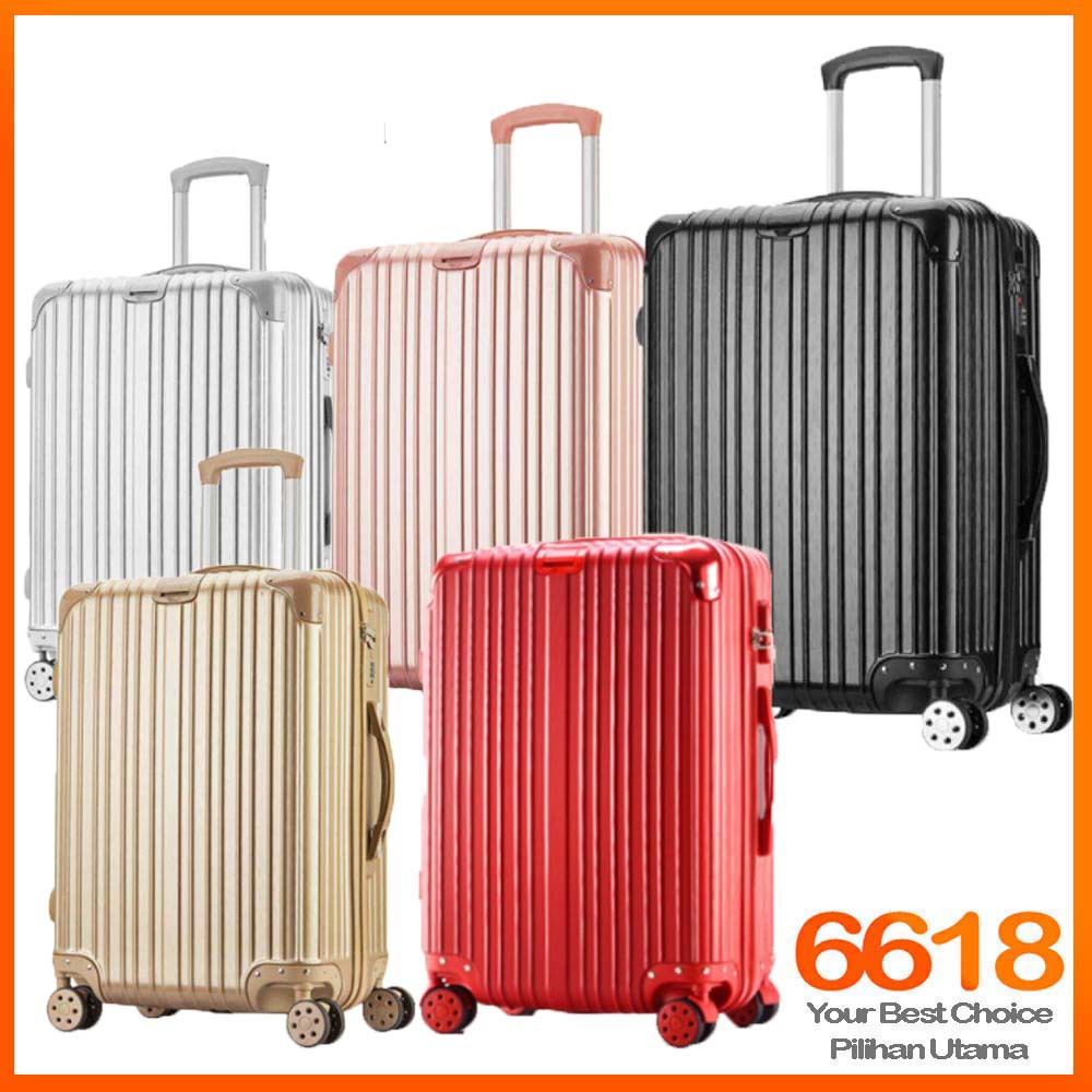 Beg Bagasi Kembara Rekaan Biasa 20inch 24inch Bahan ABS Beg Bagasi Beg Bagasi Roda Spinner ...