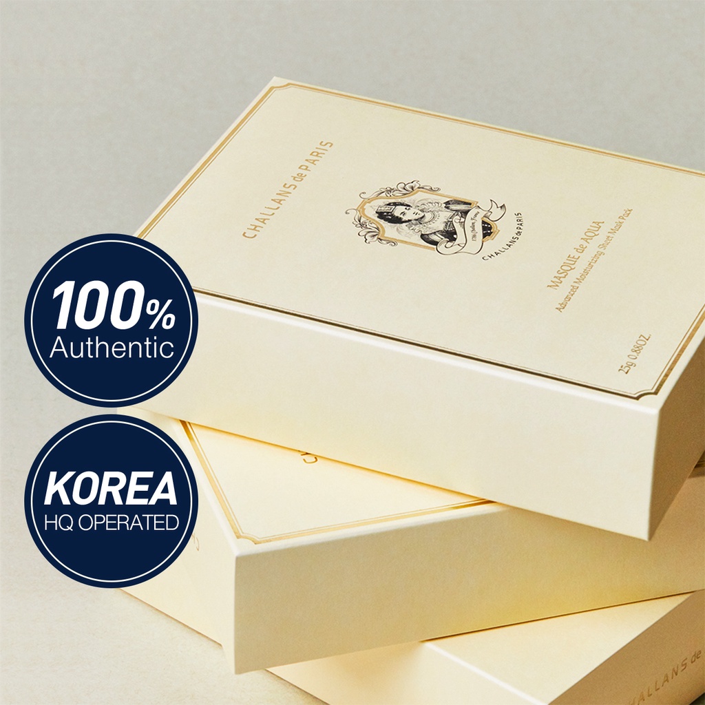 [Official] MASQUE de AQUA ADVANCED 10ea (1box) - (Deep hydration care face mask pack) | Shopee ...