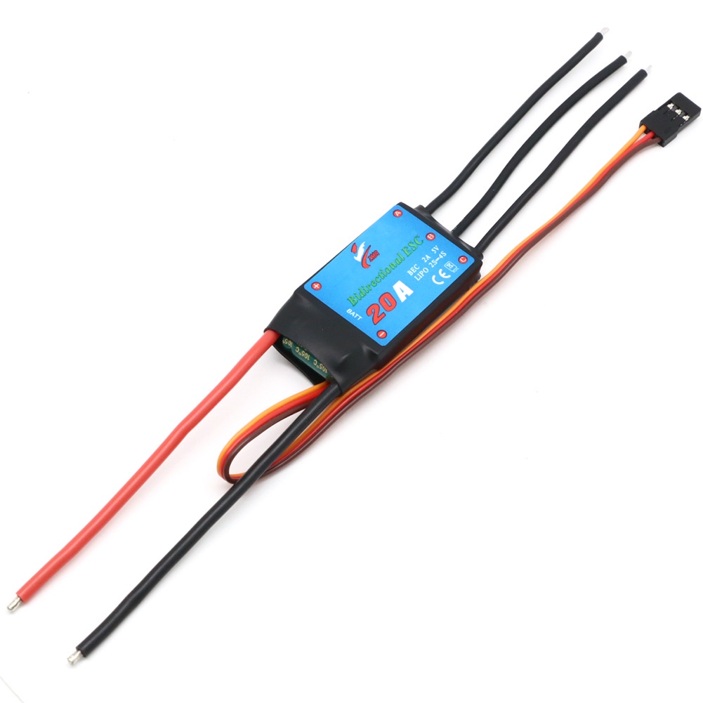 ZMR 12A 20A 30A 40A 50A 60A 80A Bidirectional Brushless ESC for RC Boat Rc Car Pneumatic ...
