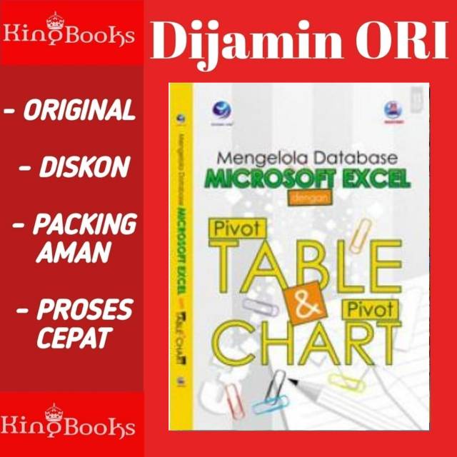 Original book Managing Microsoft Excel Databases with Pivot Table and Pivot Chart | Shopee Malaysia