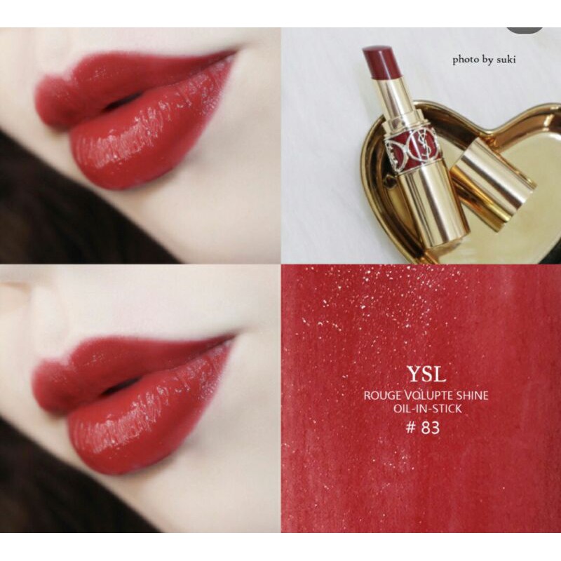 💯Authentic YSL圆管83口红 | Shopee Malaysia