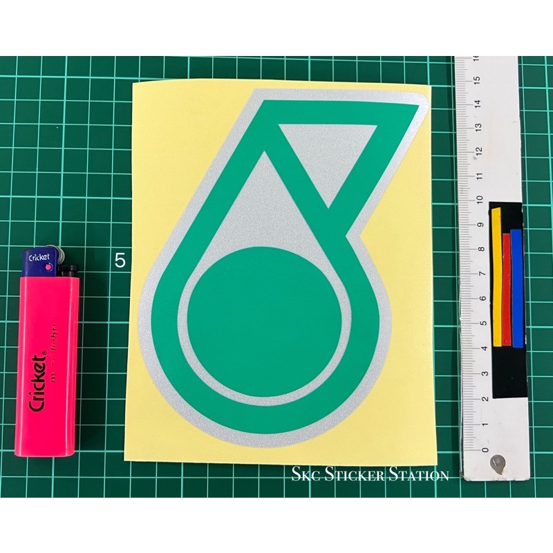 Petronas Logo (5 Sizes Avaiable) Designs Sticker Cutting Overlapping ...