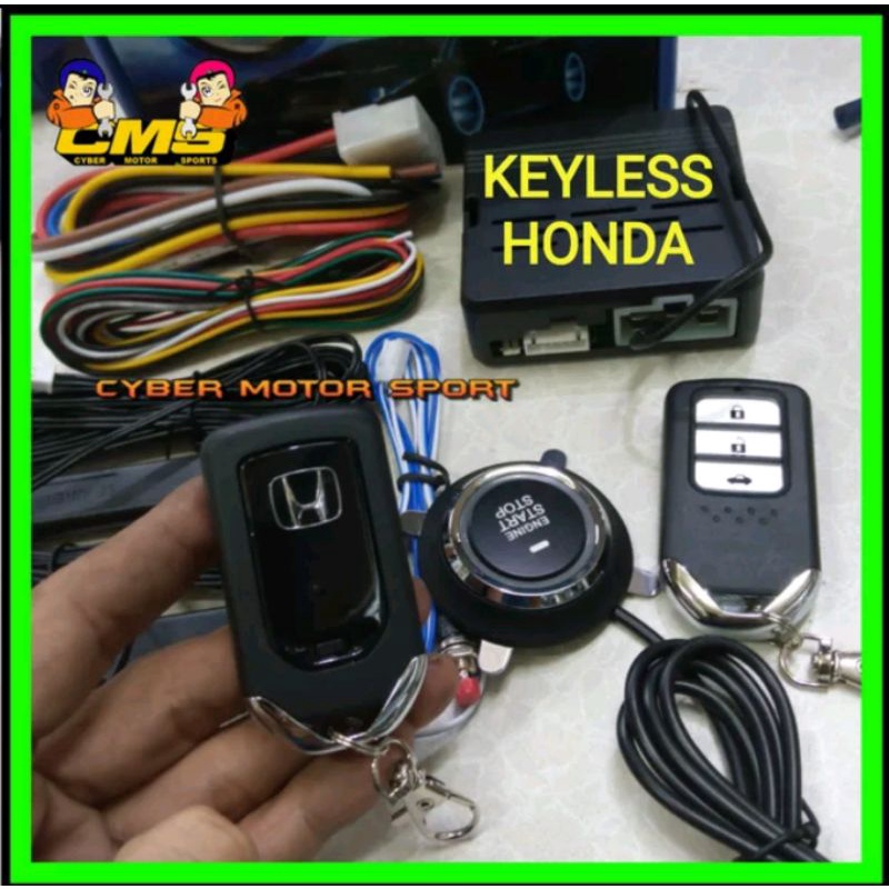 Keyless smart honda Car System keyless Automatic Remote. start stop ...