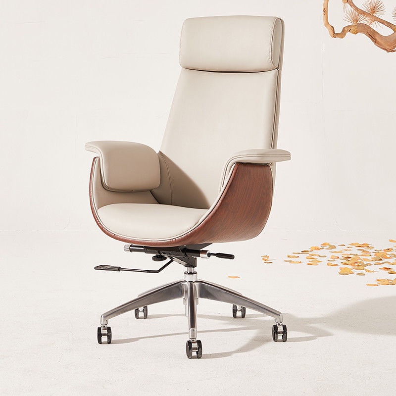 Office chair comfortable sedentary boss chair high-end simple computer ...