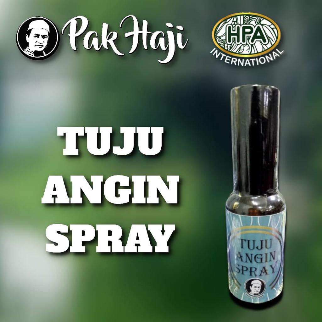 TUJU ANGIN SPRAY (30 ml) - Untuk Masalah Angin Dalam Badan | Shopee ...