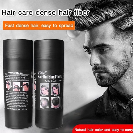Fluffy Dense Hair Fiber Powder Hairline Trimming Shading Powder Hair ...