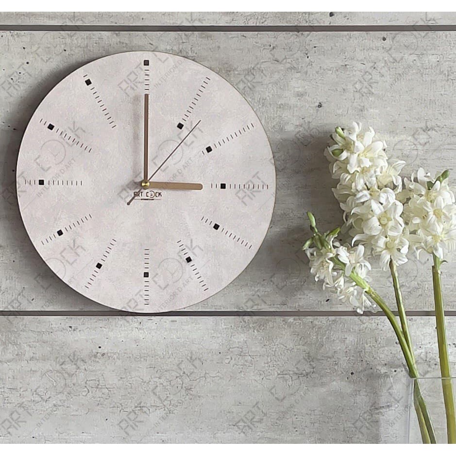 ! LIMITED DESIGN ! 'Art Clock & Decor' Lasercut Wooden Wall Clock Mute ...