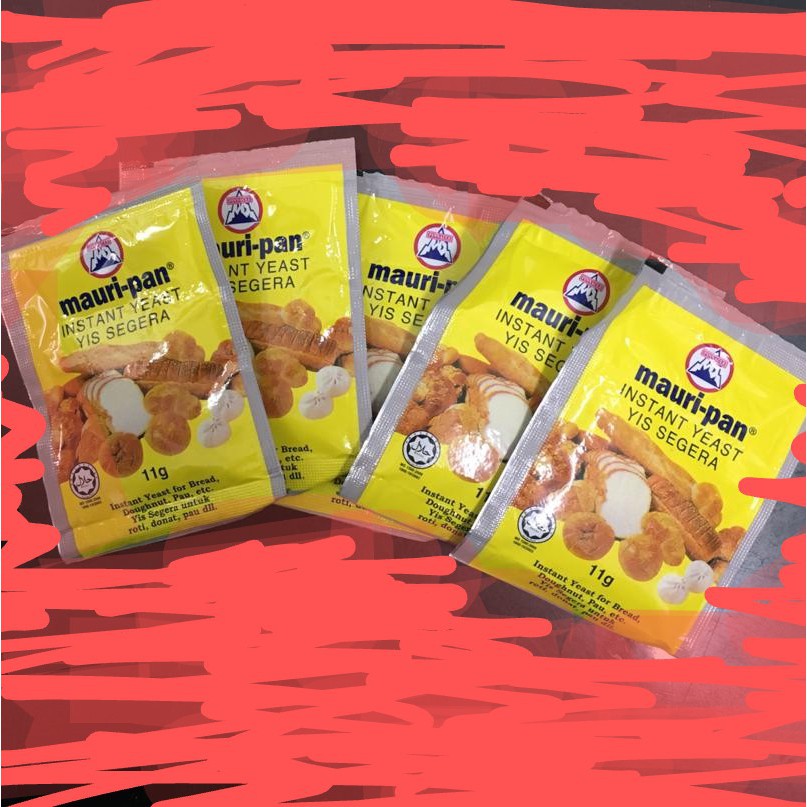 MAURIPAN INSTANT YEAST/YIS SEGERA 11G(5PACKS) | Shopee Malaysia