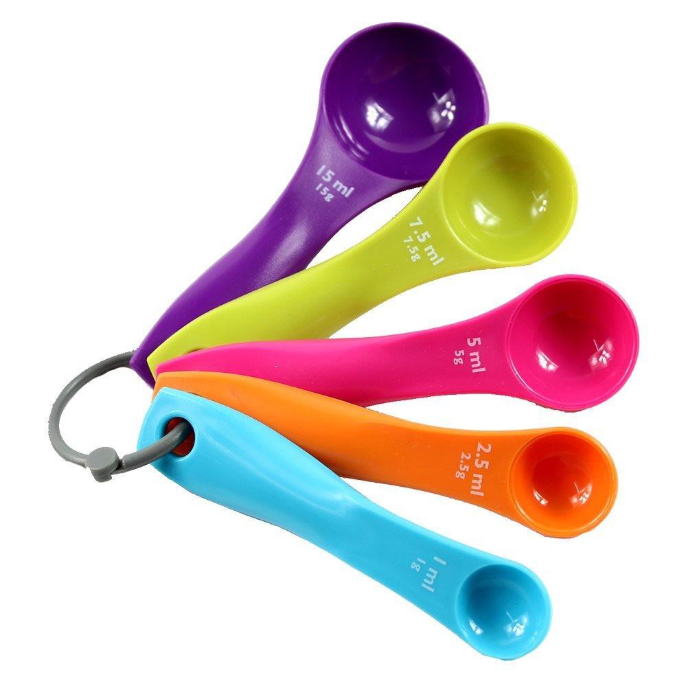 5pcs Colorful Measuring spoons | Shopee Malaysia
