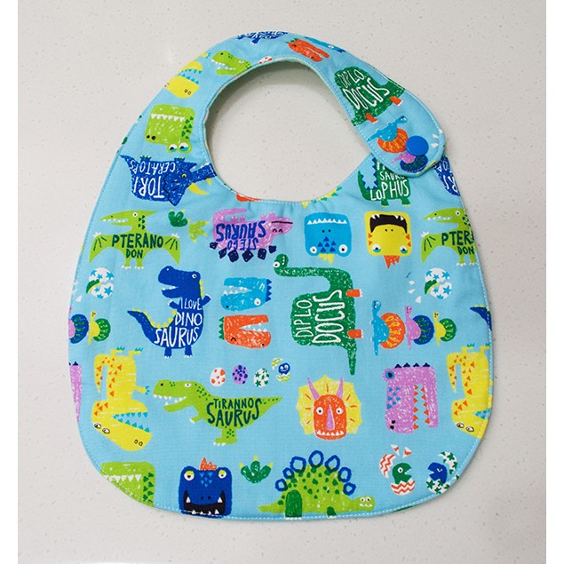 Hand-Made Bib - Cute Little Dinosaur (-) | Shopee Malaysia