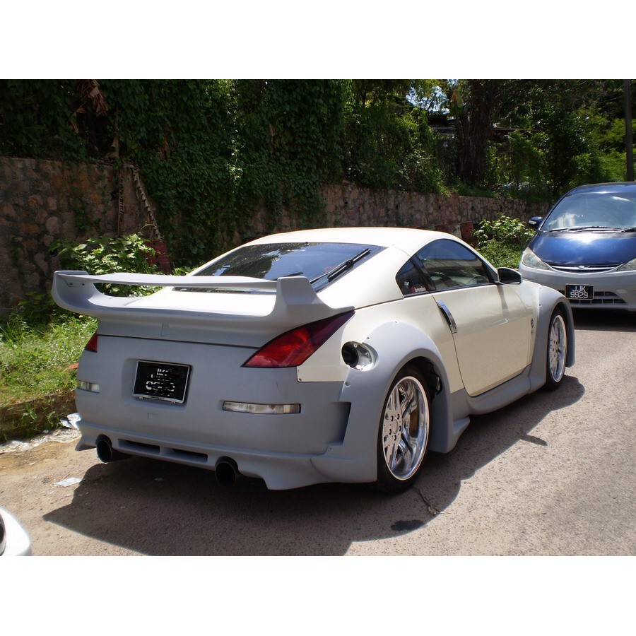 Nissan fairlady 350z 350 z veilside veil side rear boot trunk spoiler ...