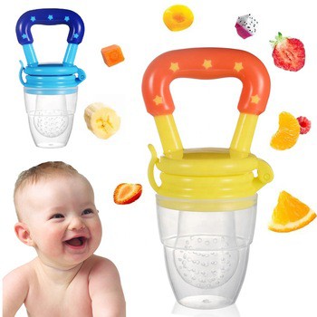 DOT-BUAH Baby Feeder Food Bite Silicon Fruit Pacifier Puting Feeding ...