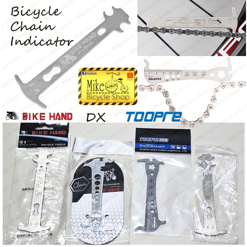 Chain Wear Indicator Tool BIKE HAND TOOPRE Bikehand Bicycle Chain ...