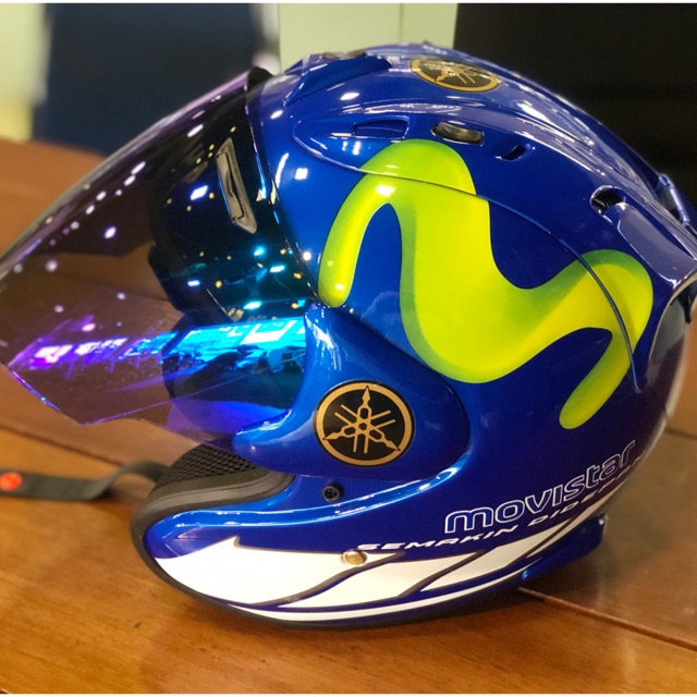 Yamaha Movistar Helmet | Shopee Malaysia
