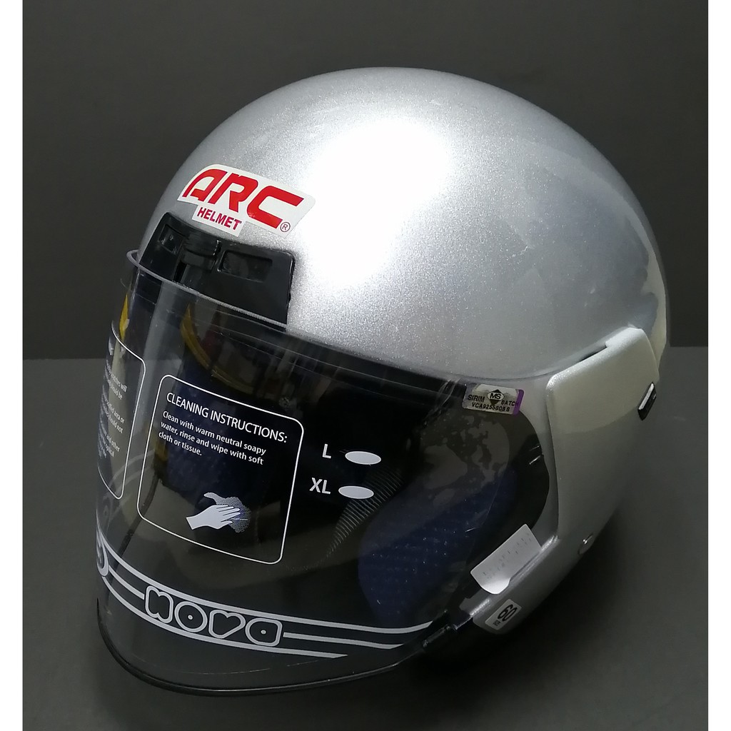 ARC DISCOVERY HELMET (SILVER) 100% ORIGINAL | Shopee Malaysia