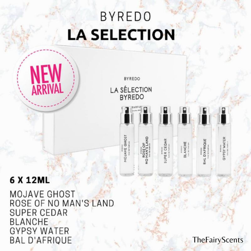 BYREDO LA SELECTION 6 IN 1 MINIATURE PERFUME 12ml X 6 | Shopee Malaysia