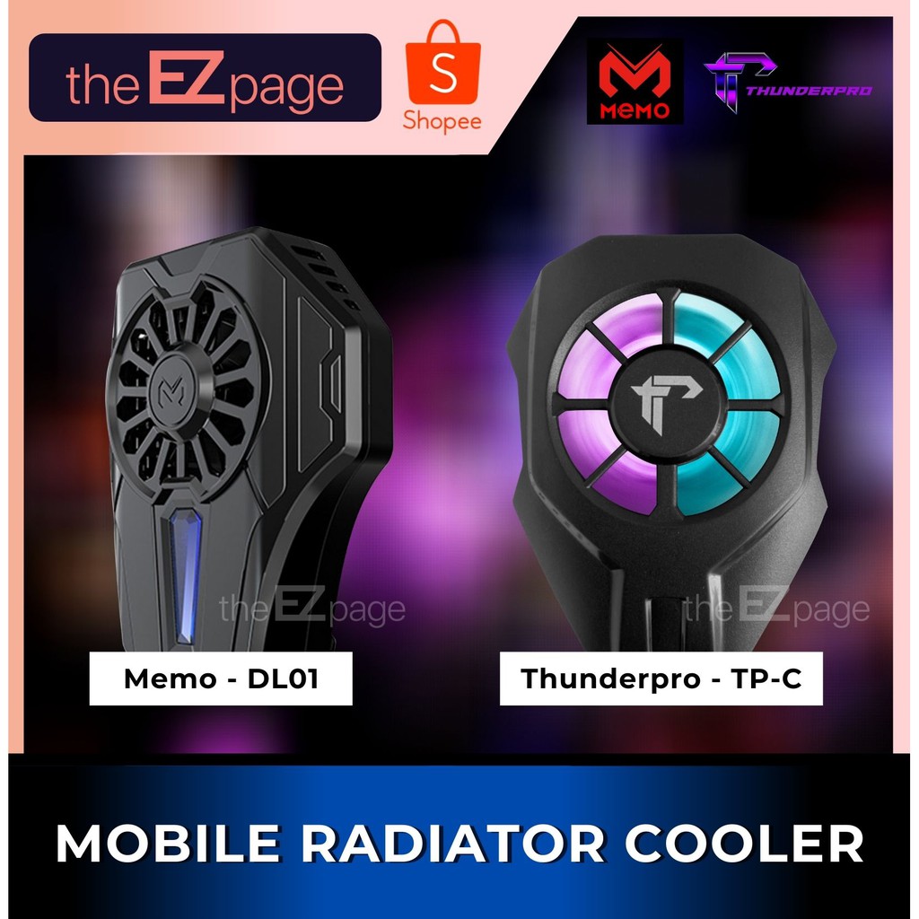 Mobile Phone Radiator Portable Gaming Cooler | Shopee Malaysia