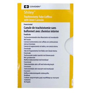 SHILEY TRACHEOSTOMY TUBE , DOUBLE LUMEN, CUFFLESS FENESTRATED WITH ...