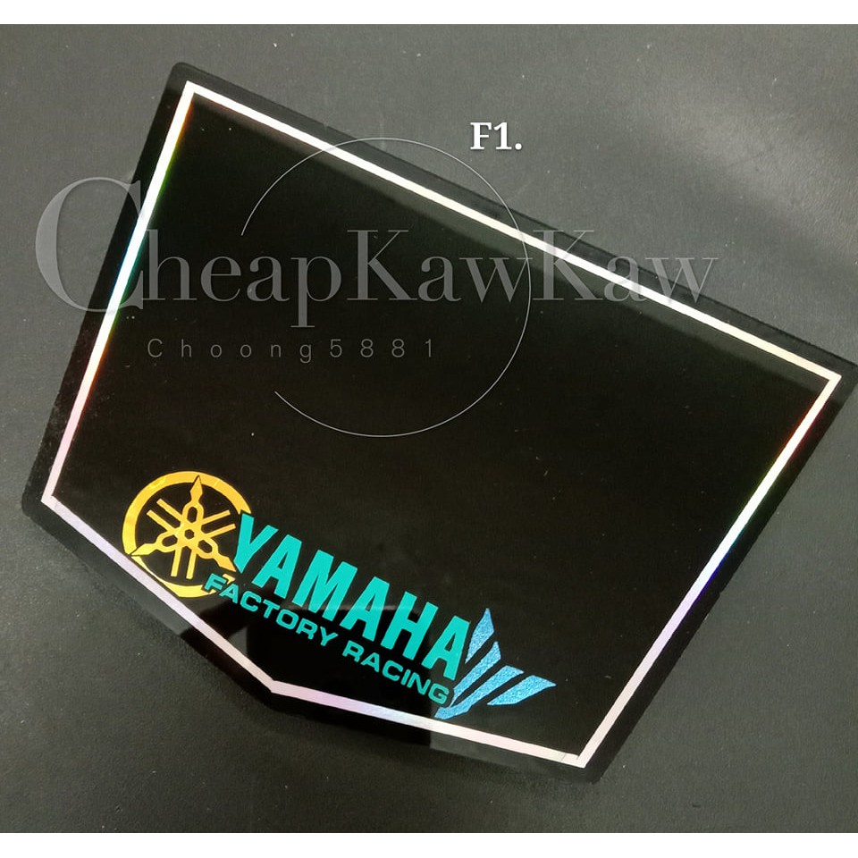 Number Plate Papan Motor YAMAHA Y15ZR LC135 Y125Z / HONDA HRC RS150 EX5 ...