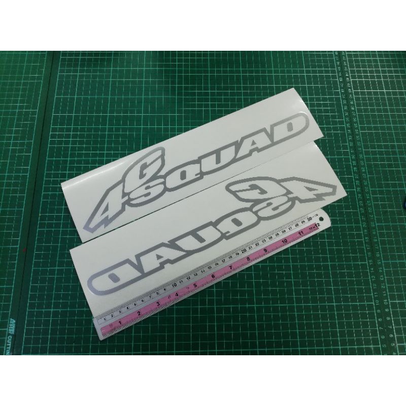 Sticker 4G squad (computer cutting) | Shopee Malaysia