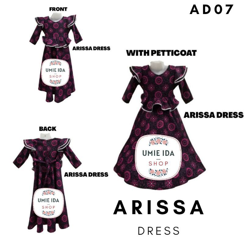 ARISSA BATIK VIRAL KIDS DRESS SAIZ 3 TAHUN ⭕READY MADE STOCK⭕ | Shopee ...