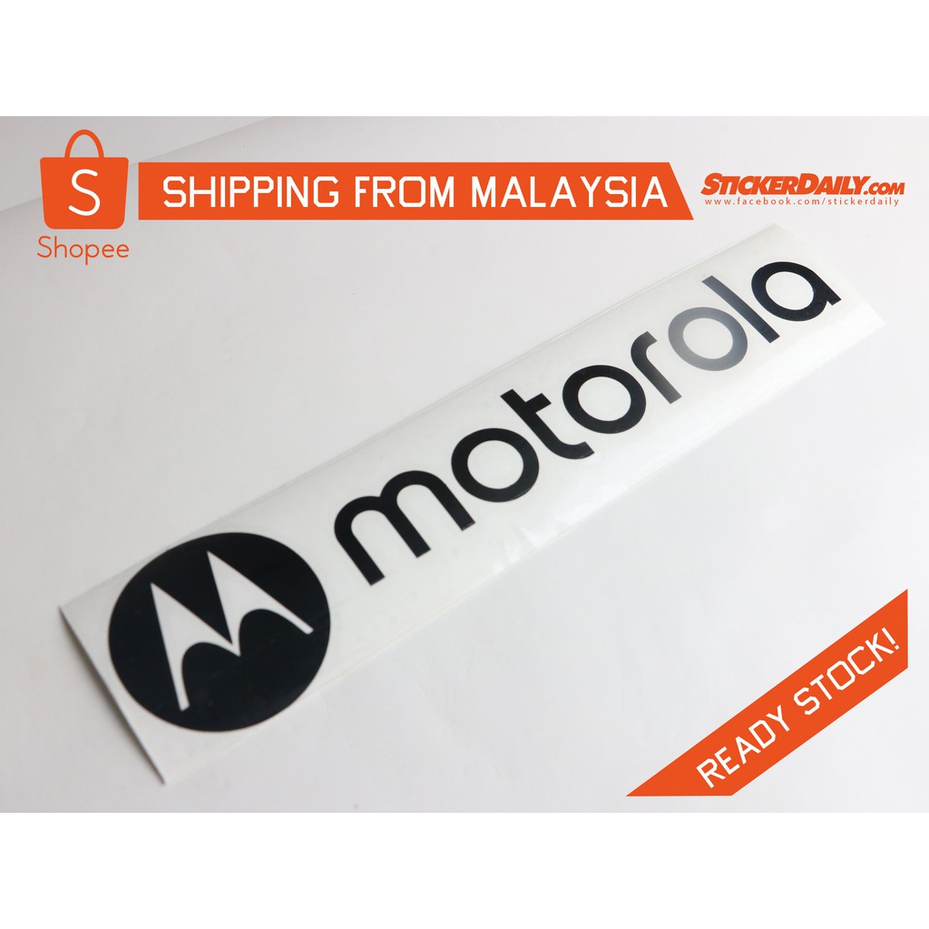 Motorola Cut Out Sticker Vinyl | Shopee Malaysia