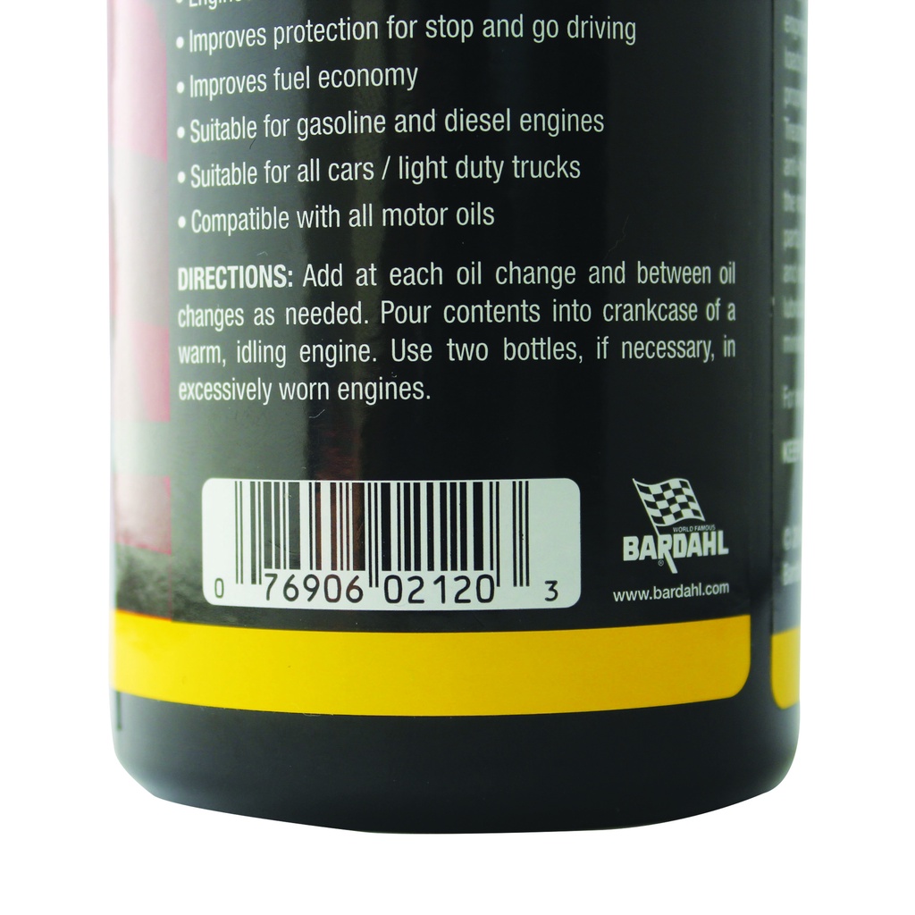 Bardahl B2 Oil Treatment N2120 Triple Layer Protection against Friction ...