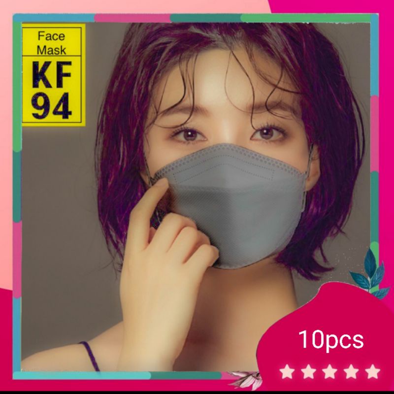 (Ready Stock!!!) 10 pcs Bundle Pack KF94 Mask Disposable - 4ply Korea ...