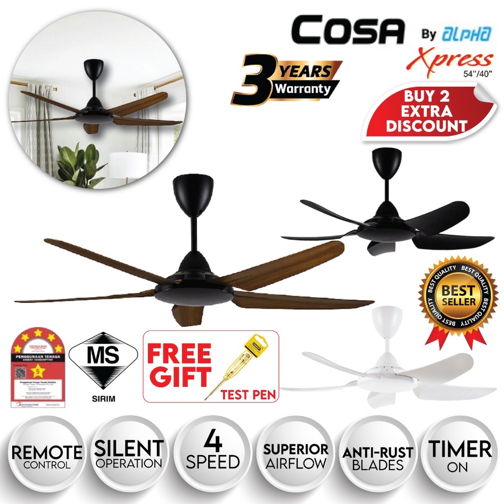 NEW ALPHA COSA XPRESS 40"& 54" (+ Free Gift)/ COSA M1 / COSA CX8 REMOTE ...