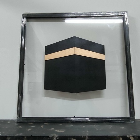 KAABAH Wall Art Frame Calligraphy Frame Kaligrafi KHAT Homedeco Islamik ...