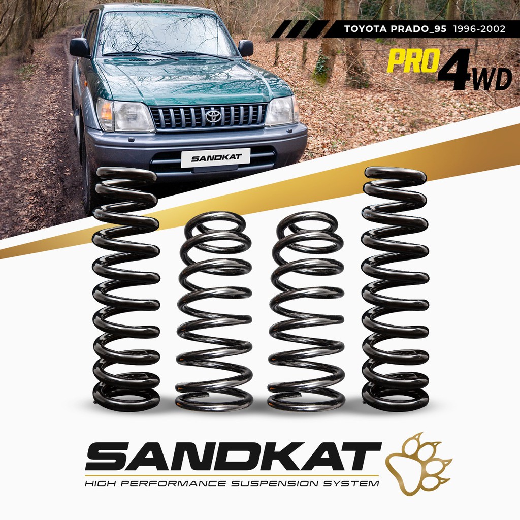 Sandkat Land Cruiser 95 Series Coil Spring 1 Set (Front & Rear ...