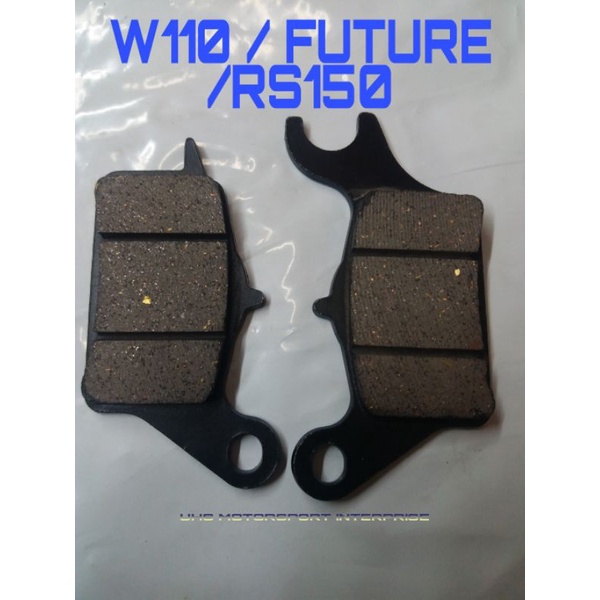 Brake pad Honda Wave110 w110 w125 wave125 Front Depan Future Rs150 ...