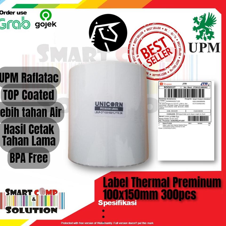 Most Popular I0TZL 100x150mm Direct Thermal Receiving Labels Market ...