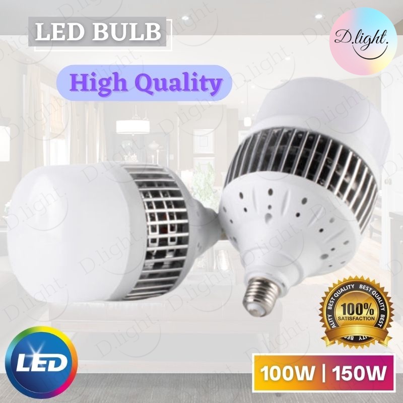 [High Quality] LED GLOBE BULB HIGH POWER E27 E40 100W 150W CEILING WALL ...