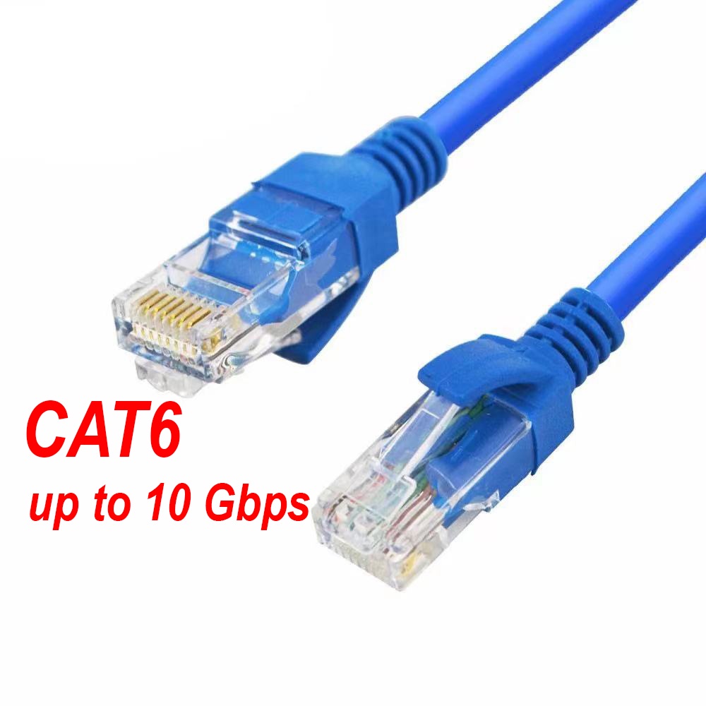 0.5m/1m/3m/5m/10m/20m/30m CAT6 RJ45 LAN Network Cable Gigabit Ethernet For Modem Router Tv Box ...