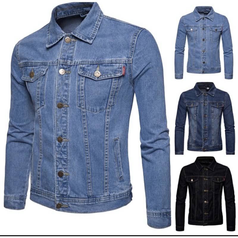 🔥🔥🔥 denim jacket men's 🔥🔥🔥 | Shopee Malaysia