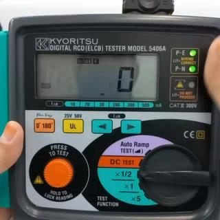 Kyoritsu KEW 5406A Digital RCD (ELCB) Tester Ready Stock 👍 Original 💯 ...