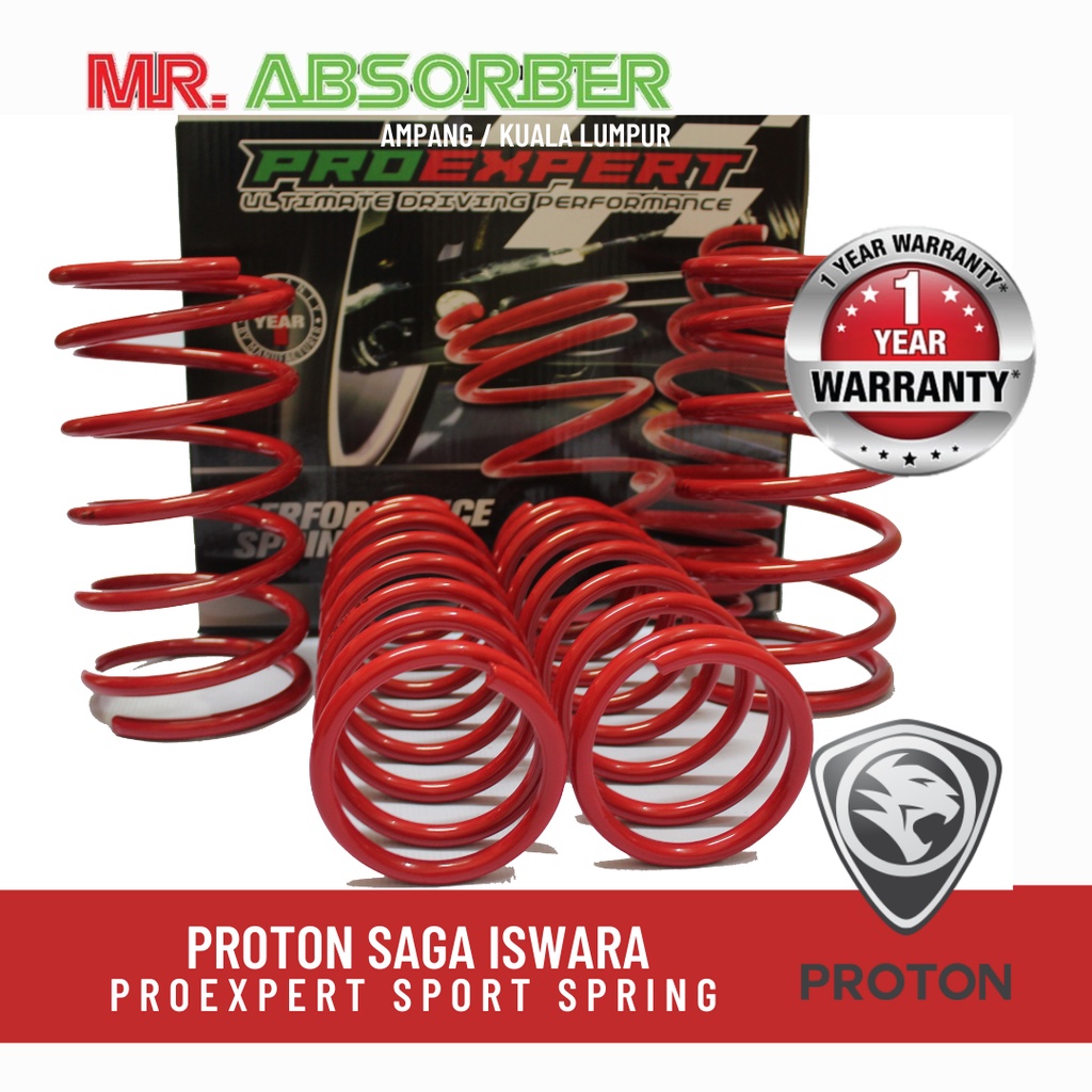 PROEXPERT SPORT SPRING PROTON ALL SAGA ISWARA | Shopee Malaysia