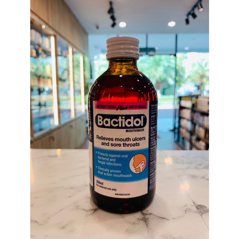 Preferred +】BACTIDOL MOUTHWASH 250ML | Shopee Malaysia