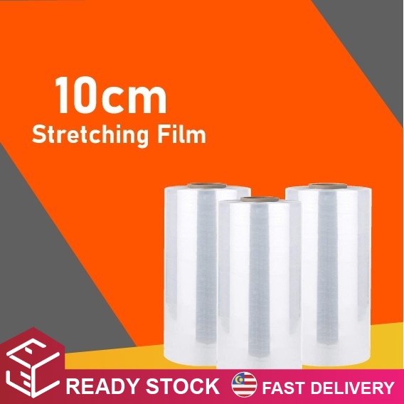 10CM X 1Roll Transparent/Black Roll Baby Roll Stretch Film Mini Stretch ...