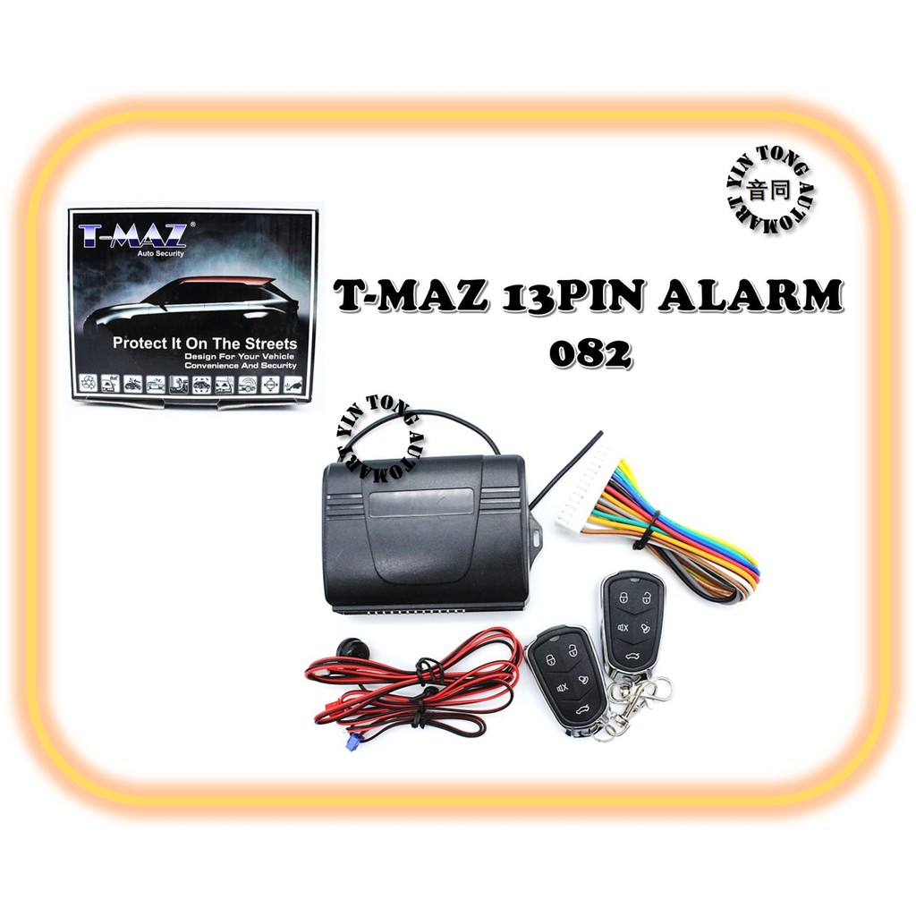 T-MAZ 13pin Universal Security System Alarm | Shopee Malaysia