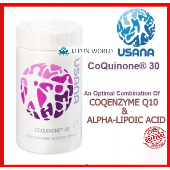 (Halal) USANA CoQuinone Q10 心脏宝 心血管健康 Co-Enzyme Q10 細胞輔酶Q10 Anti ...