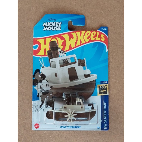 Hot Wheels Disney Steamboat (Mickey Mouse) | Shopee Malaysia