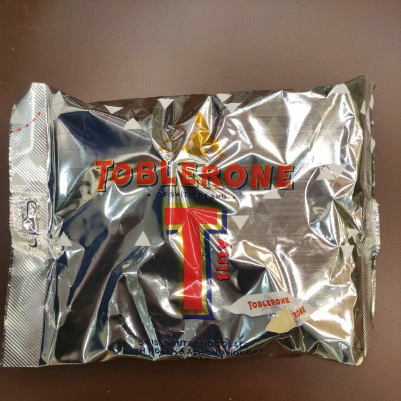 Toblerone Tiny Mini Bag 200g (white chocolate) | Shopee Malaysia