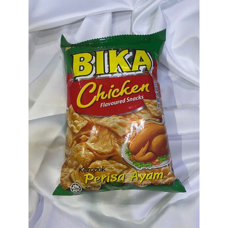 Bika Chicken Flavour 60gm (Keropok Bika Perisa Ayam) | Shopee Malaysia