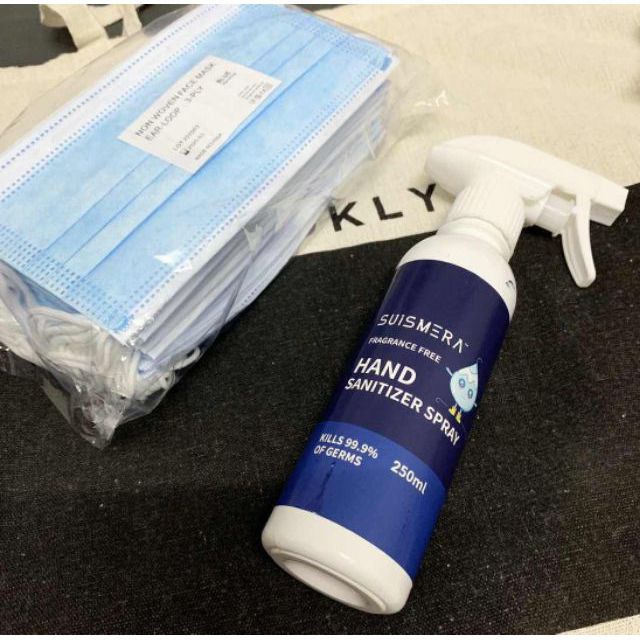 🔥READY STOCK🔥1 BTL Hand Sanitizer FREE 50 Pcs Face Mask Surgical ...