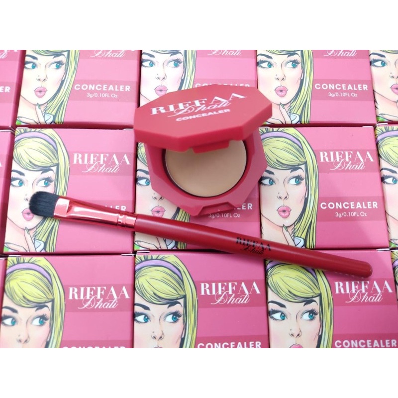 CONCEALER RIFFA FREE BRUSH | Shopee Malaysia