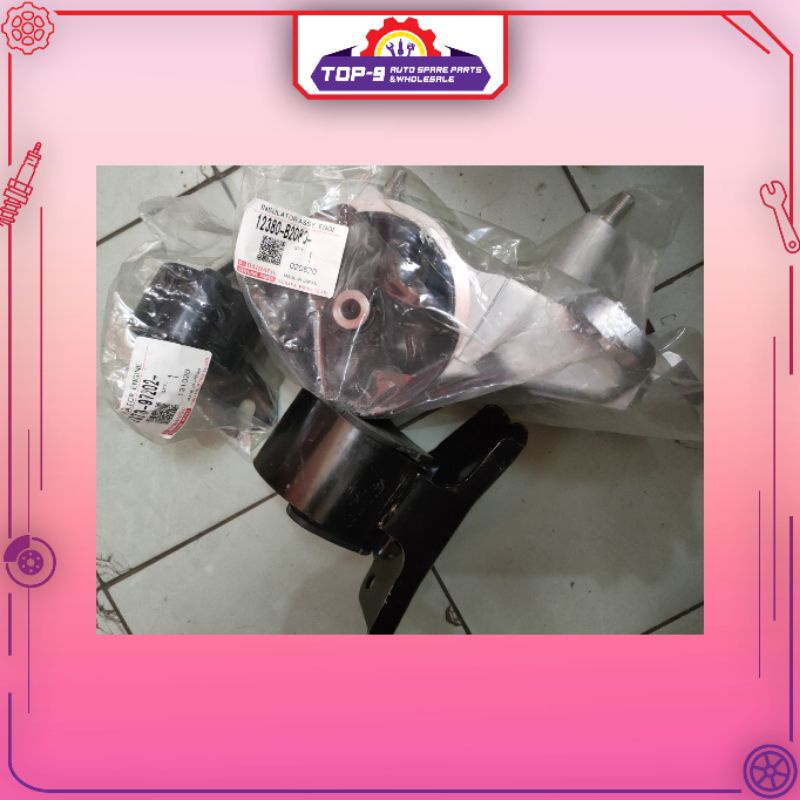ORIGINAL PERODUA KENARI KELISA ENGINE MOUNTING SET (3@pcs) MADE IN ...